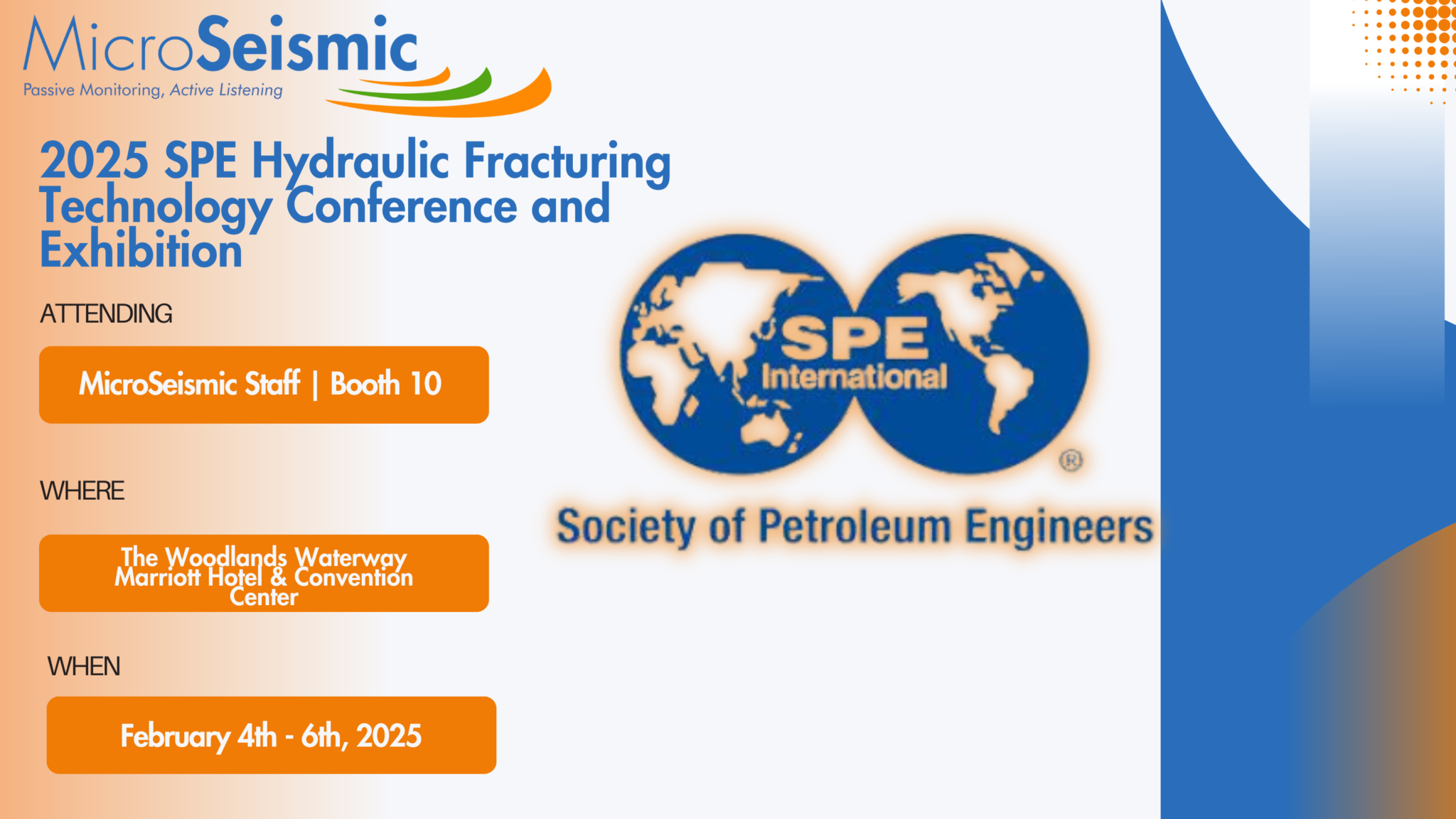 Microseismic - 2025 SPE Hydraulic Fracturing Technology Conference and Exhibition